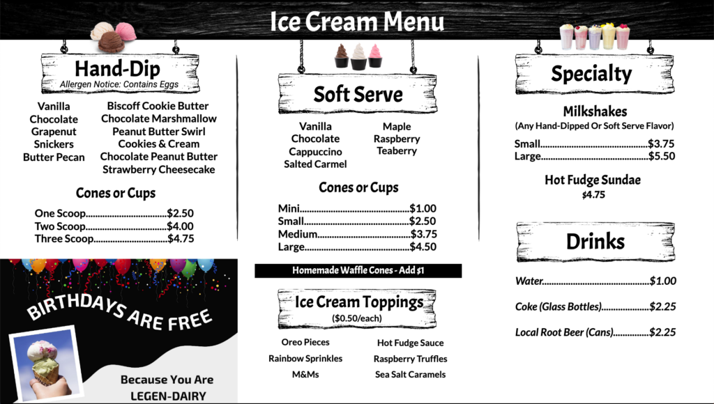 Ice Cream Stand - The Reedsville Creamery